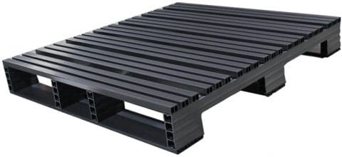 Custom Plastic Skids & 100% Recycled Rigid PVC Shipping Pallet Racks | CBPP